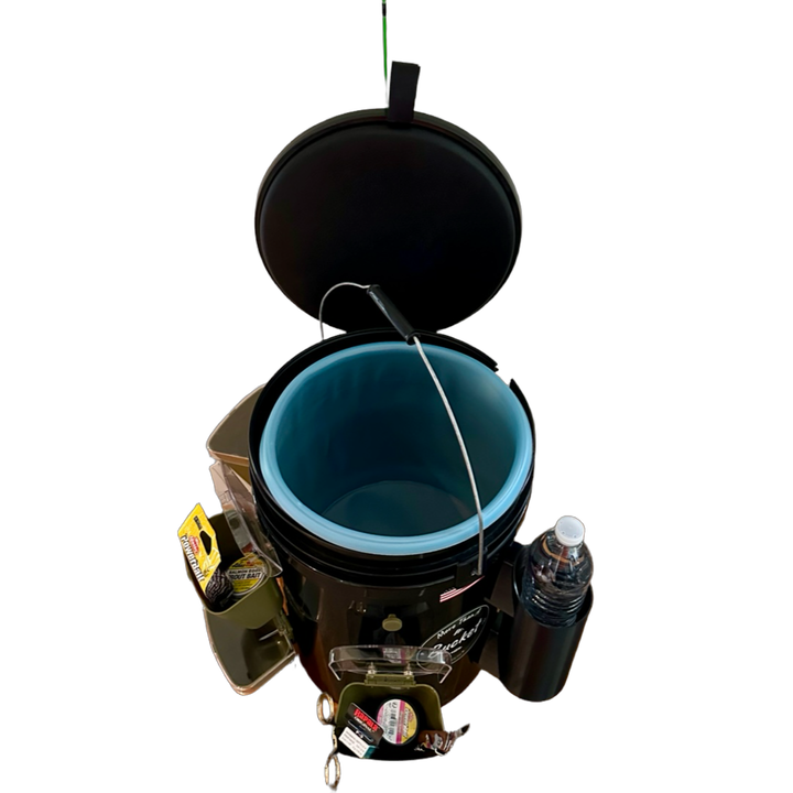 2.0 Tackle-Bucket: Ultimate Fishing Bundle – Knob and Lock