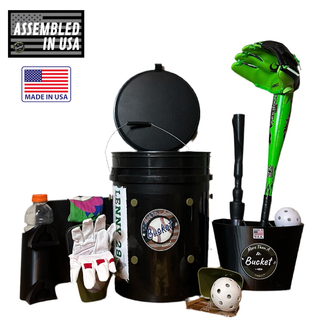 More Than A Baseball Bucket – Knob and Lock